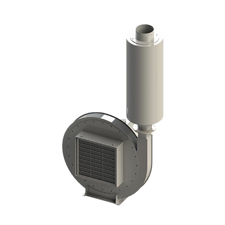 Fan with Outlet Silencer | Quiet Performance for Systems