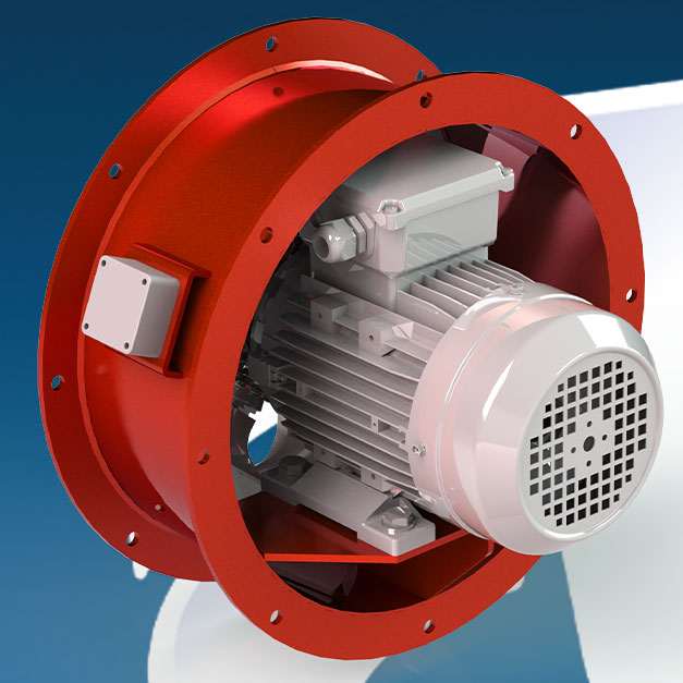 Fan Motors for Industrial Fans | Direct & Belt Drive Options