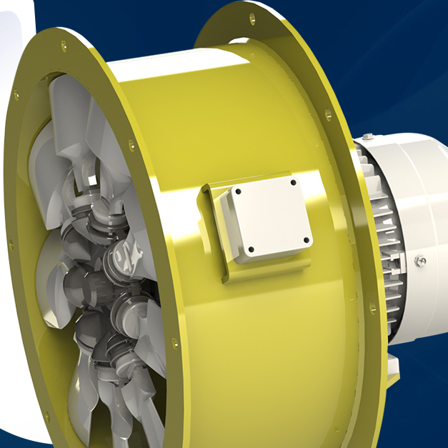 Explaining what is an axial fan and what purpose it does